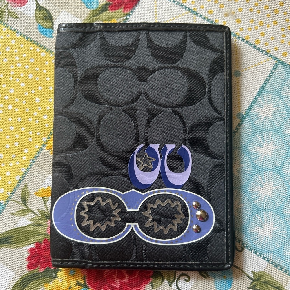 Coach Daisy Pop Optic Wallet Card Inserts Checkbook H… - Gem
